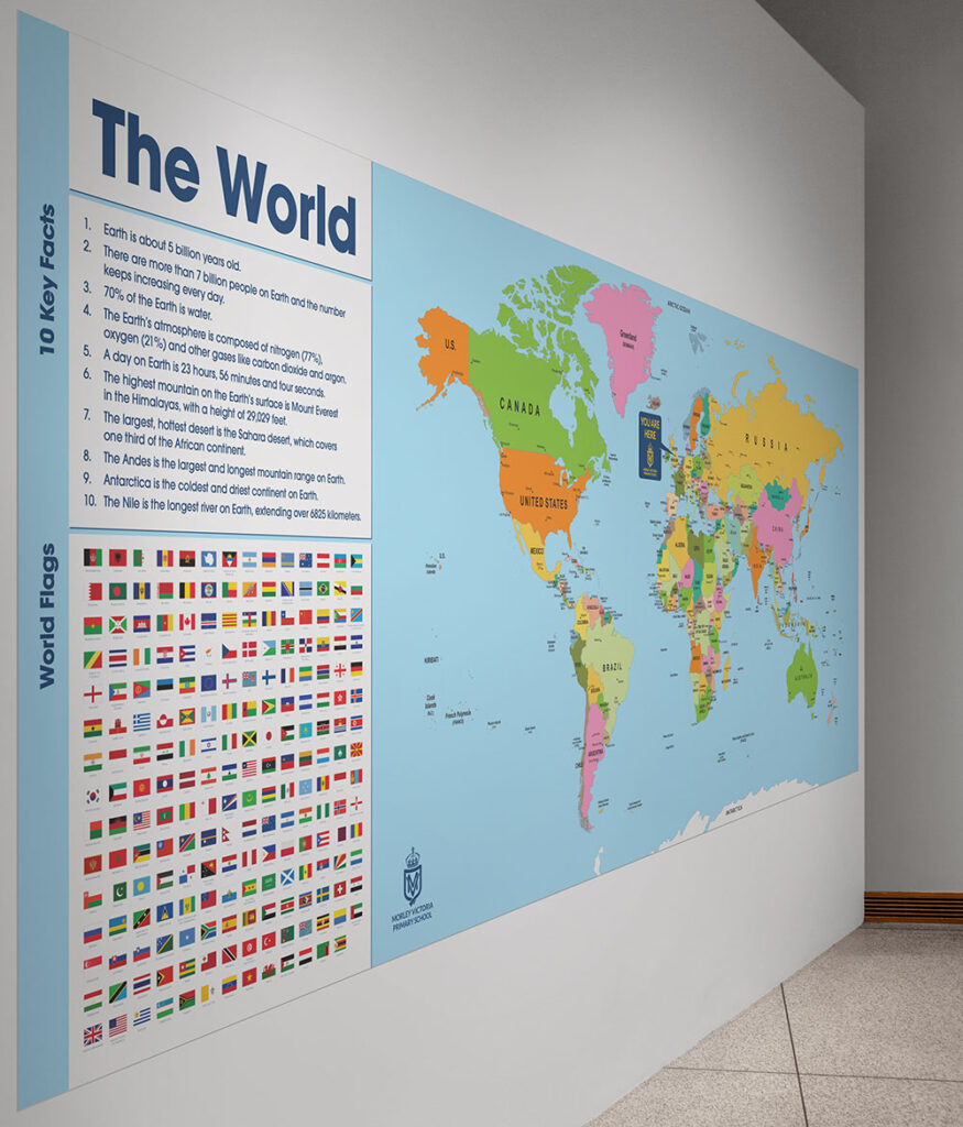 World Map – School Creative